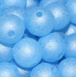 Troutbeads - 10mm 15ct Glowbeadz Blue Glow - FISH307