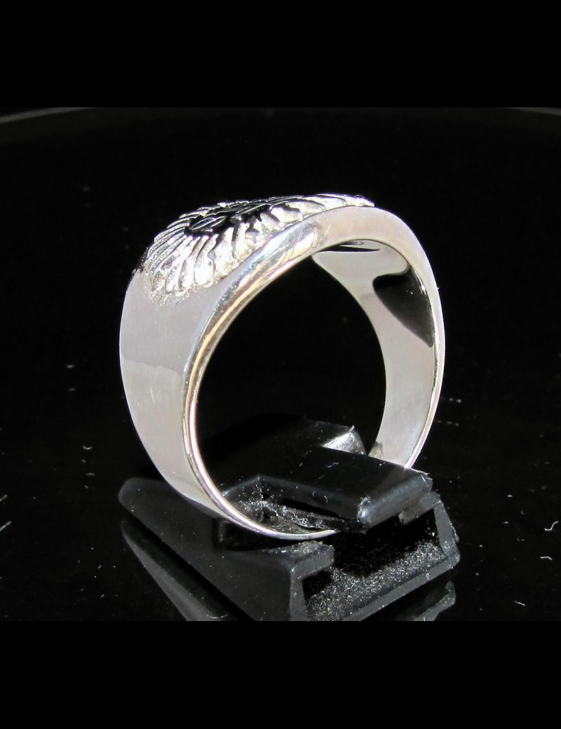 Sterling silver religious symbol ring IHS Christ monogram Three Nail ...