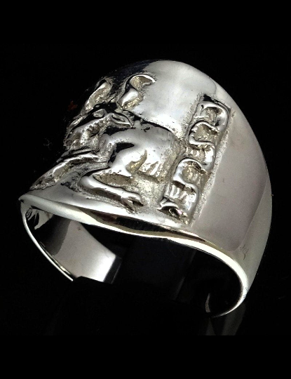 Sterling silver Zodiac ring Taurus The Gentle Bull Horoscope high ...