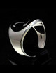 Sterling silver Mathematician symbol ring Pi ancient Greek letter with ...