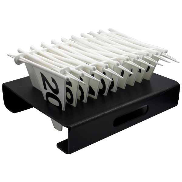 Numbered Boundary Flag Set 1-20 + Stand