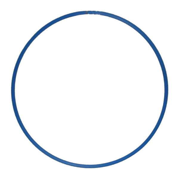 63cm Blue Solid Hula Hoop