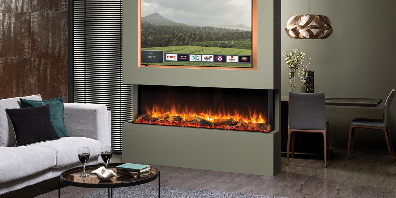Media Wall Fires - 3-Sided Electric Media Wall Fires - Page 1 - West ...