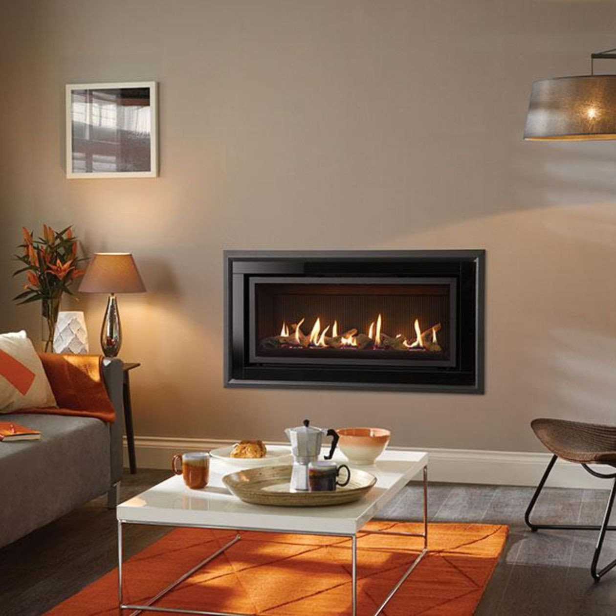 Gazco Studio 1 Glass Fronted Gas Fire | West Country Fires