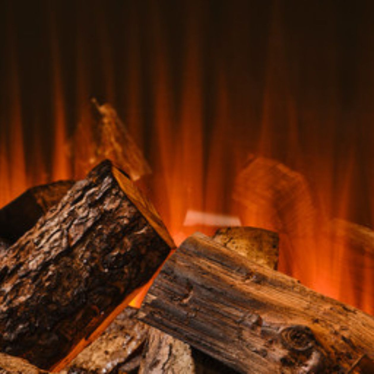 British Fires New Forest 1600 Inset Electric Fire With Deluxe Logs