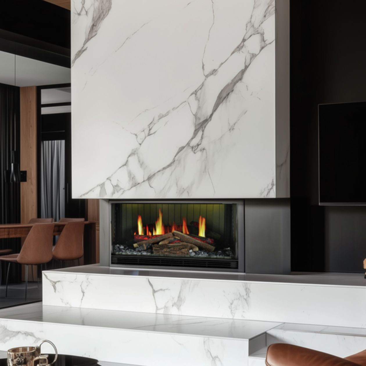 Dimplex Vista 70 III Opti-V Built In Electric Fire | West Country Fires