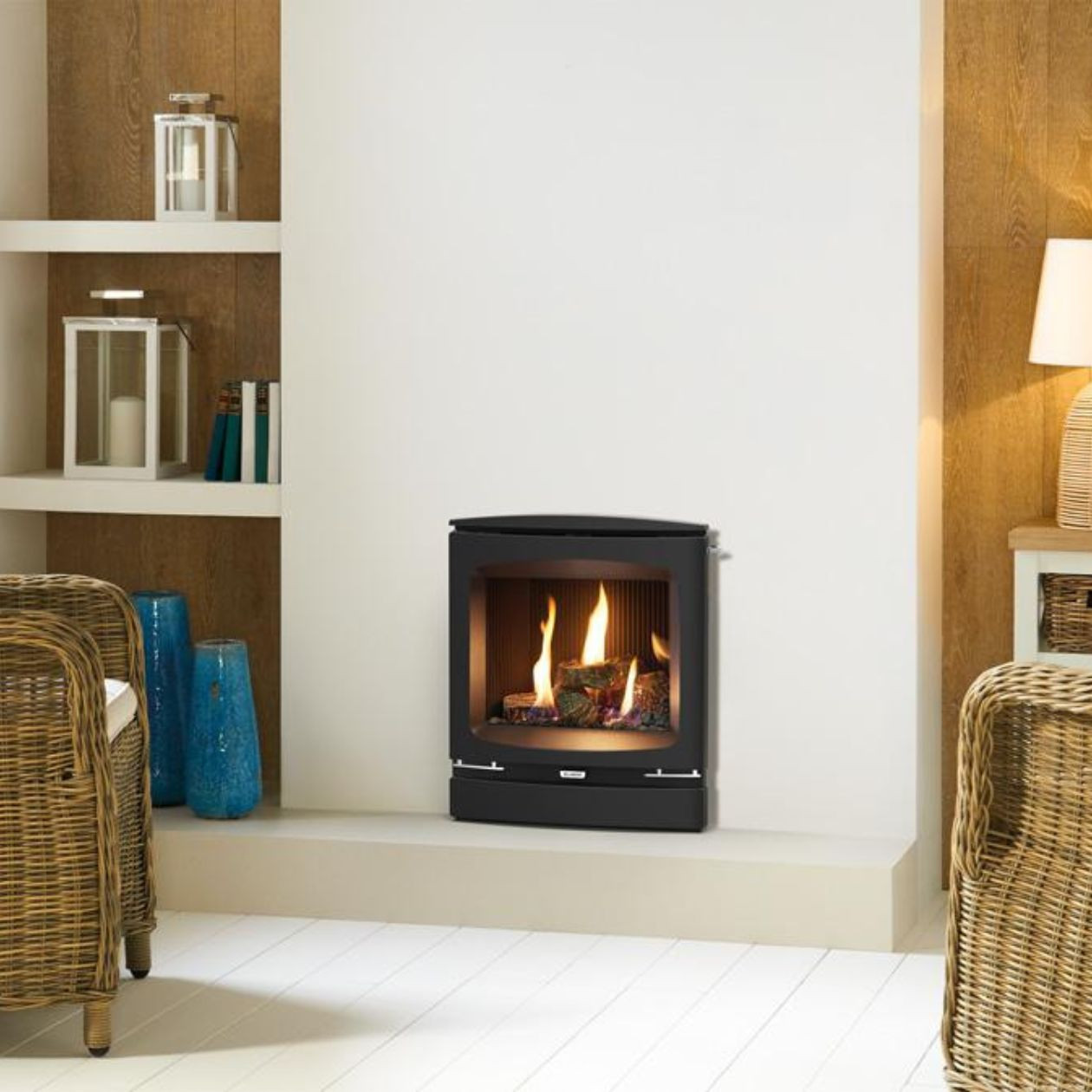 Gazco Logic Convector Vogue Conventional Flue Inset Gas Fire | West ...