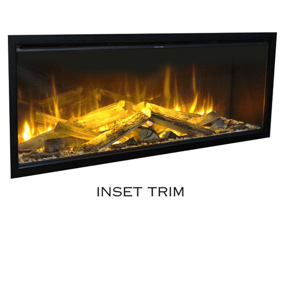 British Fires New Forest 1600 Inset Electric Fire With Deluxe Logs