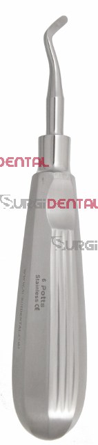 Potts Left Dental Root Elevator