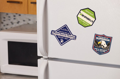 Alarm Company Fridge Magnets | Security Signs & Decals
