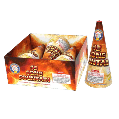 #3 Cone Fountain - LowCountry Fireworks