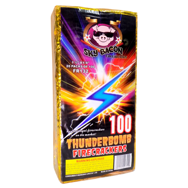 Thunderbomb Firecrackers 100s - LowCountry Fireworks