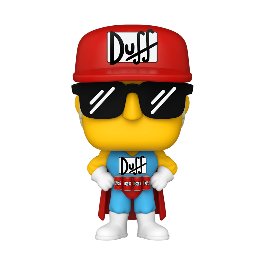 Funko Simpsons Duffman Pop! Vinyl Figure - Buy at Not Just Toyz