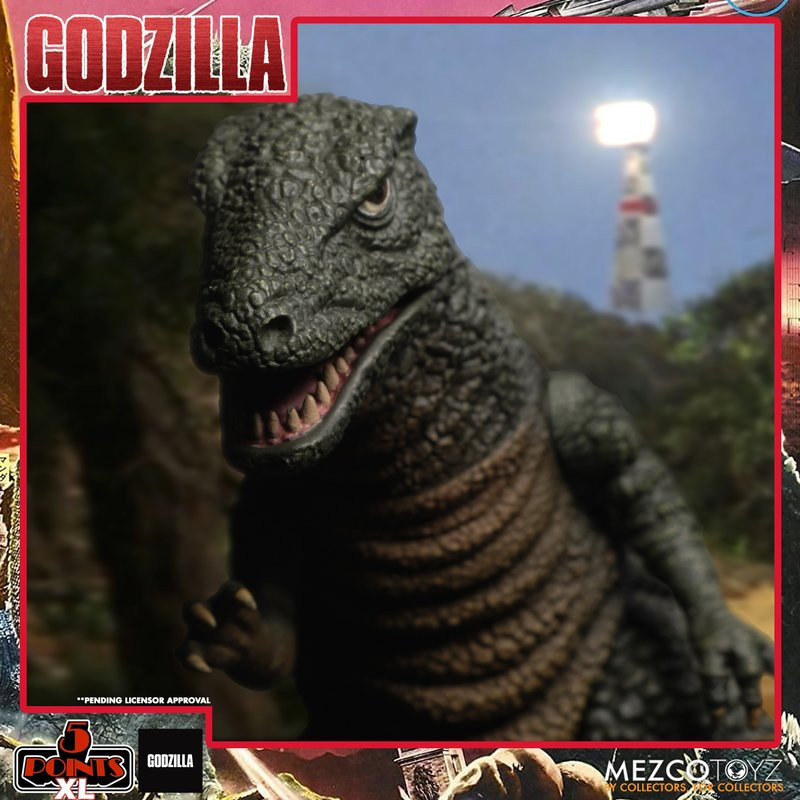 Mezco Toyz Godzilla: Destroy All Monsters (1968) 5 Points XL Round 2 ...