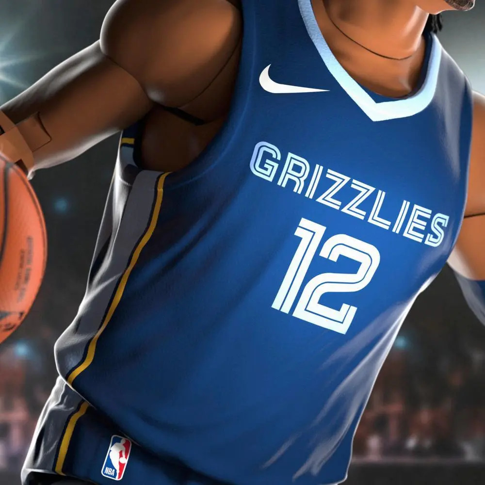 Hasbro Starting Lineup Series 1 Ja Morant Figure - NBA Basketball ...