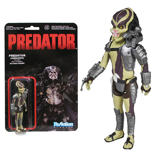 Predator Closed Mouth Predator ReAction 3 3/4-Inch Retro Action Figure ...