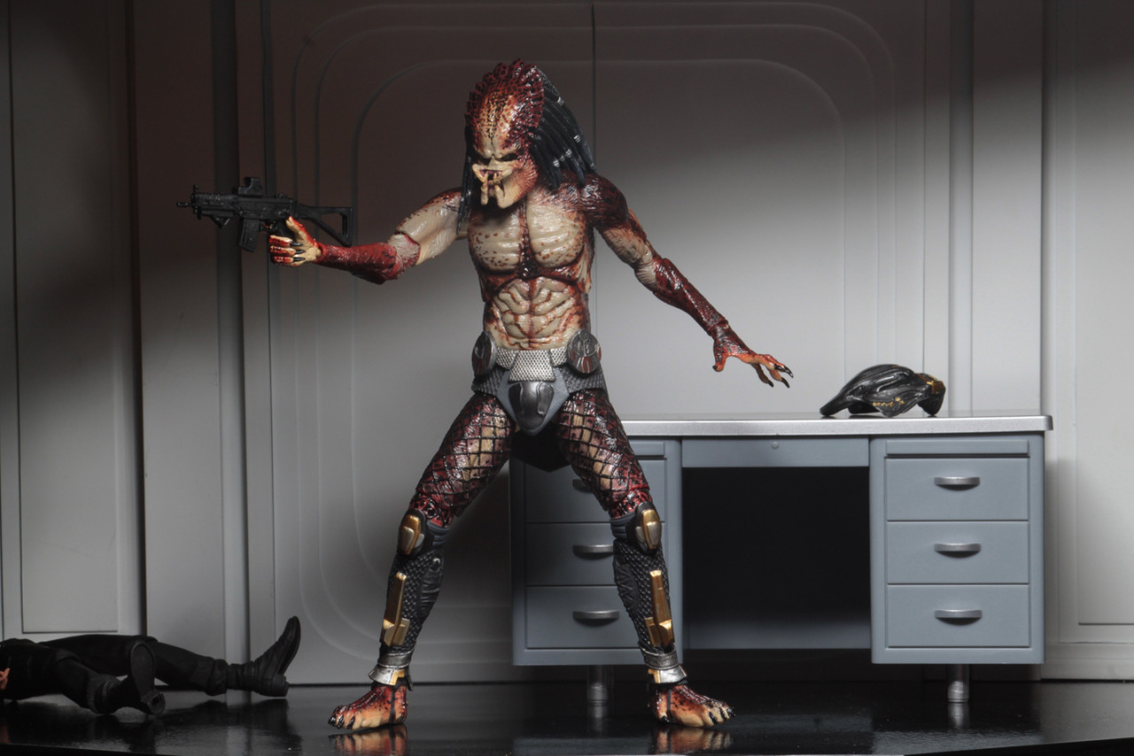 Predator 2018 Ultimate Fugitive Lab Escape Predator 7-Inch Scale Action ...