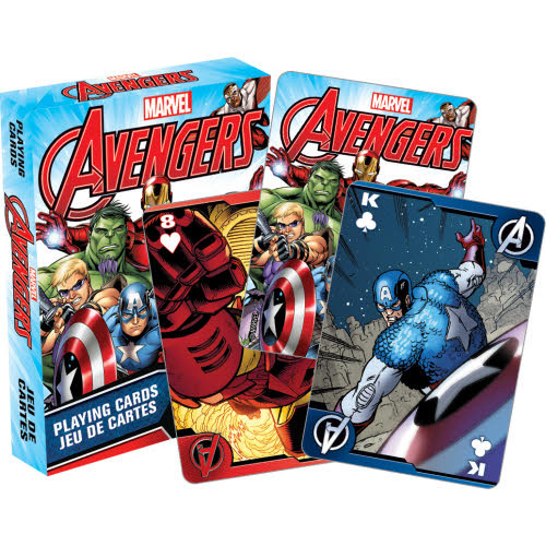 Avengers Comics Playing Cards - Buy at Not Just Toyz