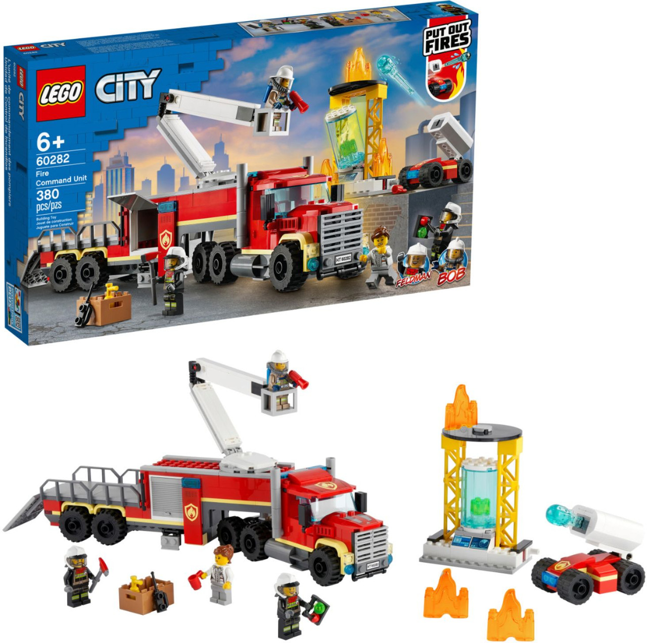 LEGO City Fire Command Unit 60282 - Buy at Not Just Toyz