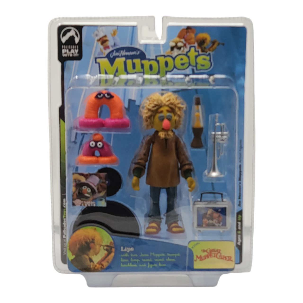 Collectible Palisades Muppets Series 9 Lips Action Figure (Brown Shirt ...