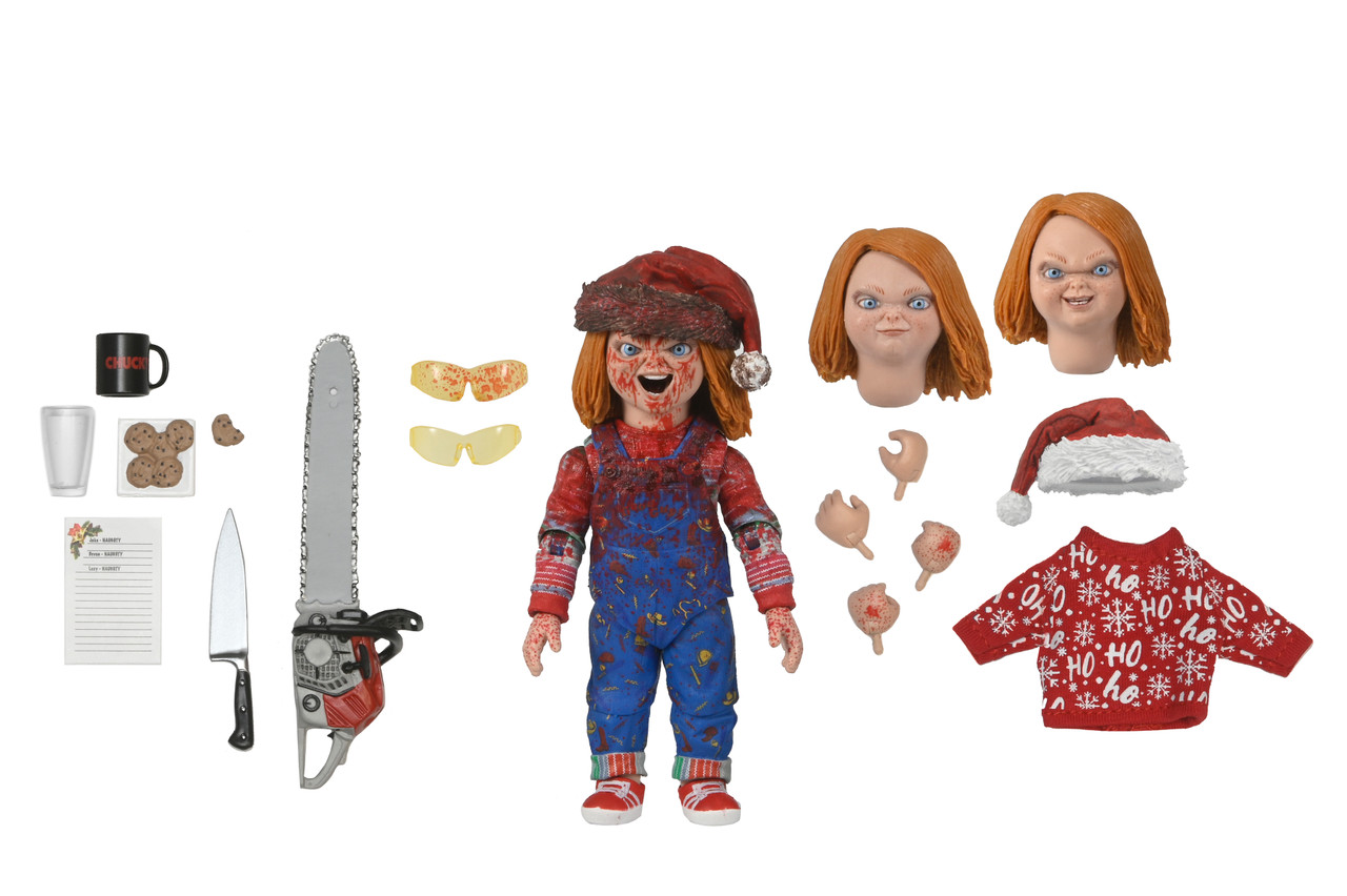 NECA Chucky TV Series Ultimate Chucky Holiday Edition 7-Inch Scale ...