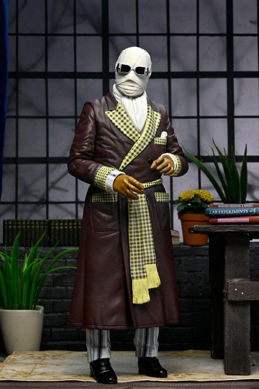 NECA Universal Monsters Ultimate Invisible Man Figure Kemp House Color ...