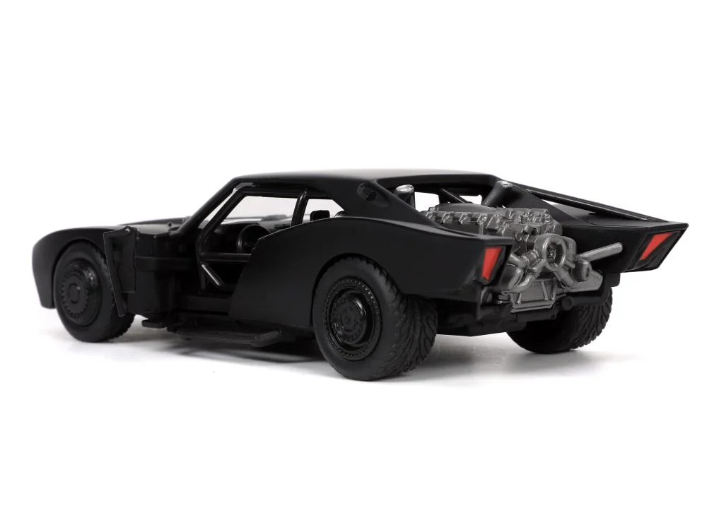 The Batman Metals Die-Cast 1:32 Scale Batmobile with Batman Figure