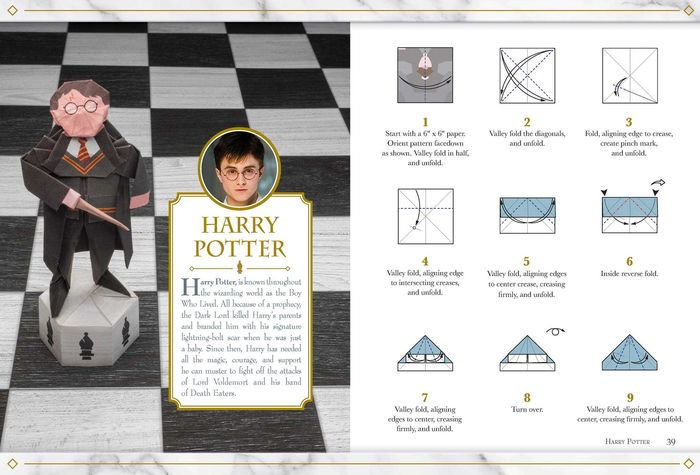 Harry Potter Origami Chess – Craft & Play the Wizarding World