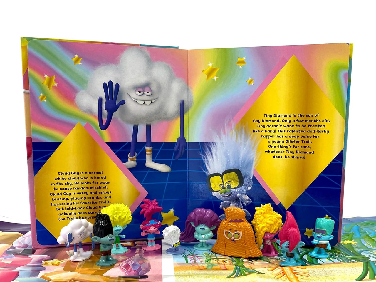 DreamWorks Trolls Band Together My Busy Books – Interactive Storybook and Toy Set for Kids