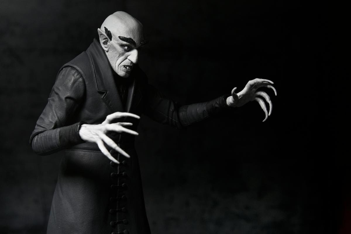 NECA Nosferatu Ultimate Count Orlok Black & White 7-Inch Action Figure