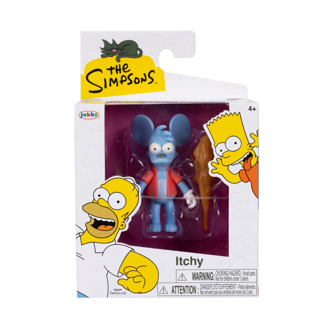 The Simpsons Wave 2 Itchy 2.5" Figure – Collectible Mini Figure