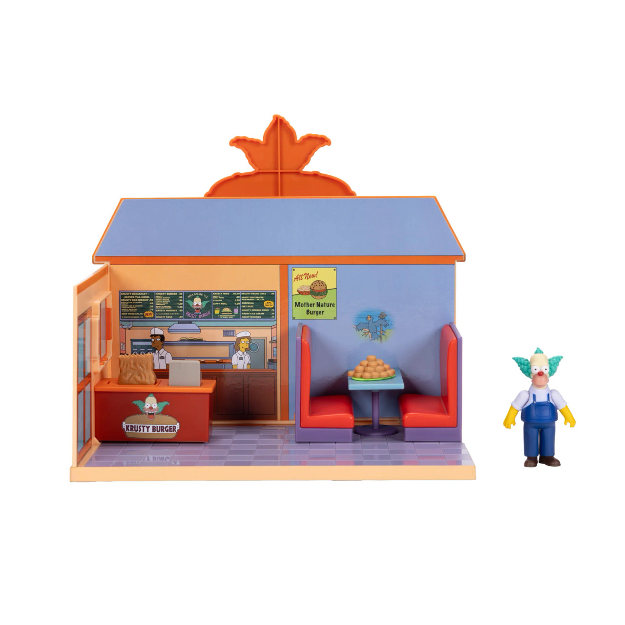 The Simpsons Playset Krusty Burger – Iconic Collectible Display Set
