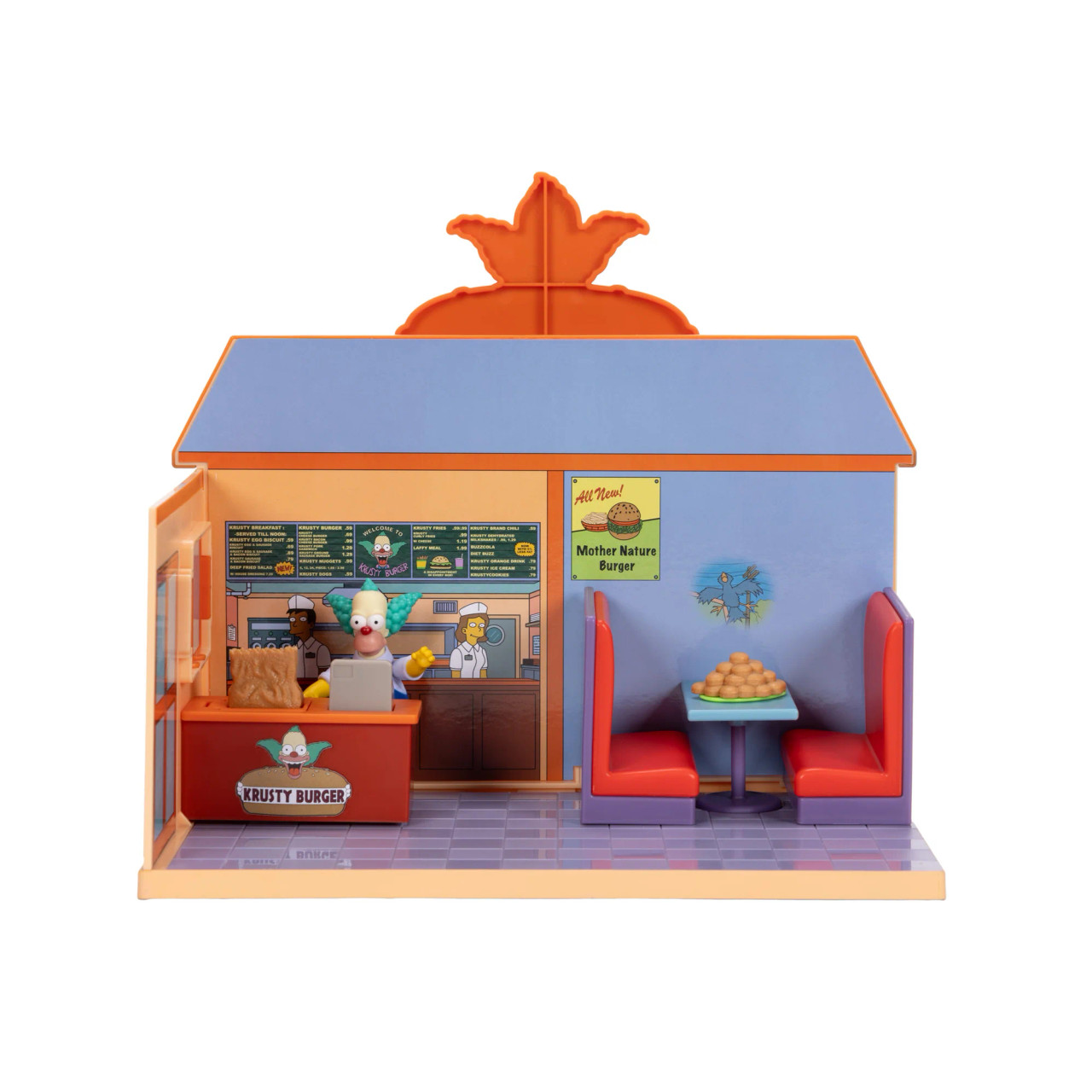 The Simpsons Playset Krusty Burger – Iconic Collectible Display Set