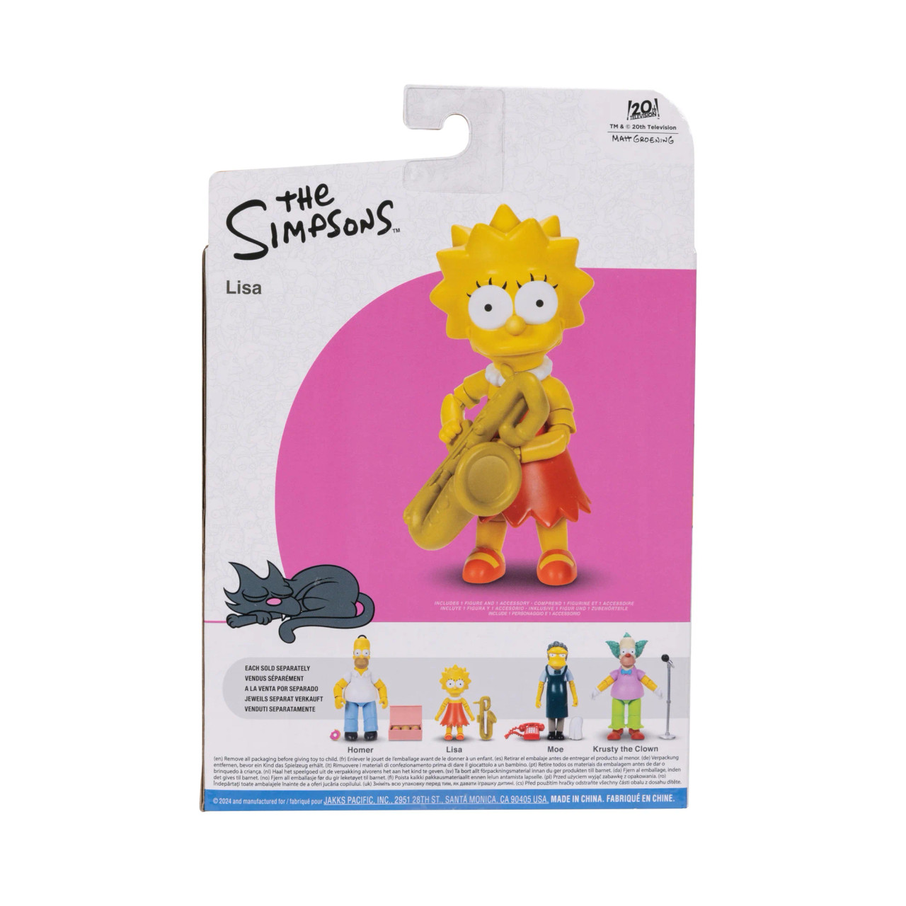 The Simpsons Wave 2 Lisa 5-Inch Figure – Collectible Action Figure