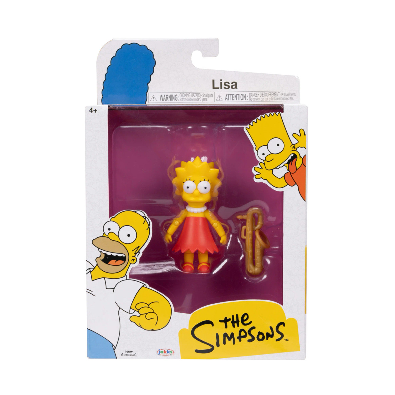 The Simpsons Wave 2 Lisa 5-Inch Figure – Collectible Action Figure