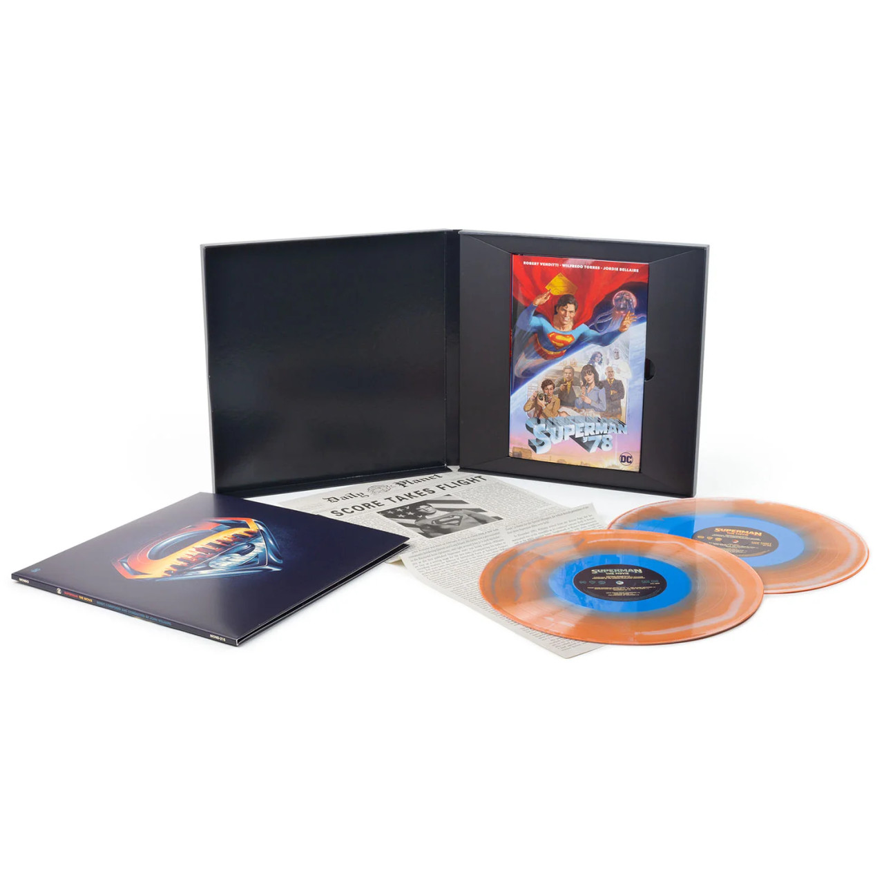 MONDO Superman: The Movie Original Soundtrack Vinyl 2XLP & Graphic ...