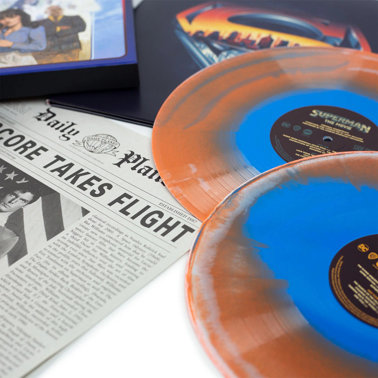 MONDO Superman: The Movie Original Soundtrack Vinyl 2XLP & Graphic ...