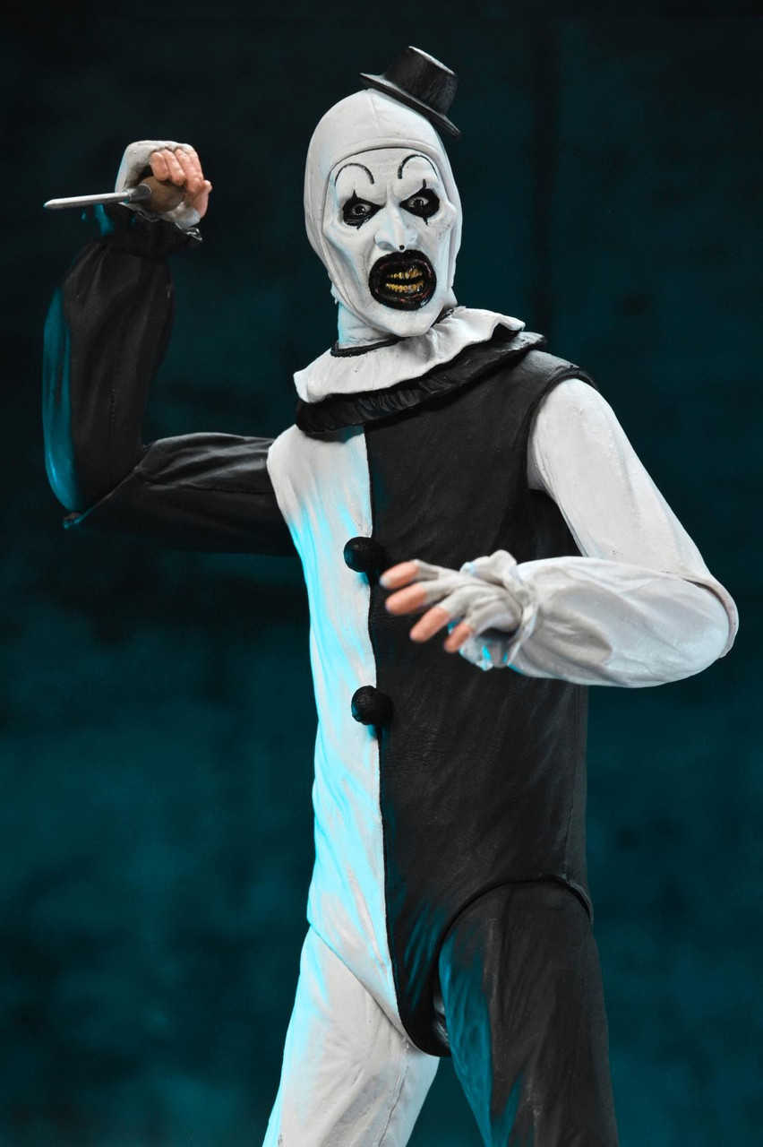 NECA Terrifier Ultimate Art The Clown 7-Inch Scale Action Figure ...