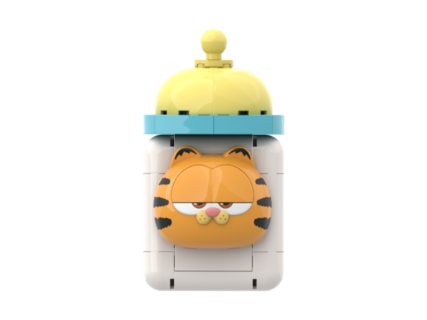Pantasy Garfield Fridge Magnet Series – Baby Bottle Collectible