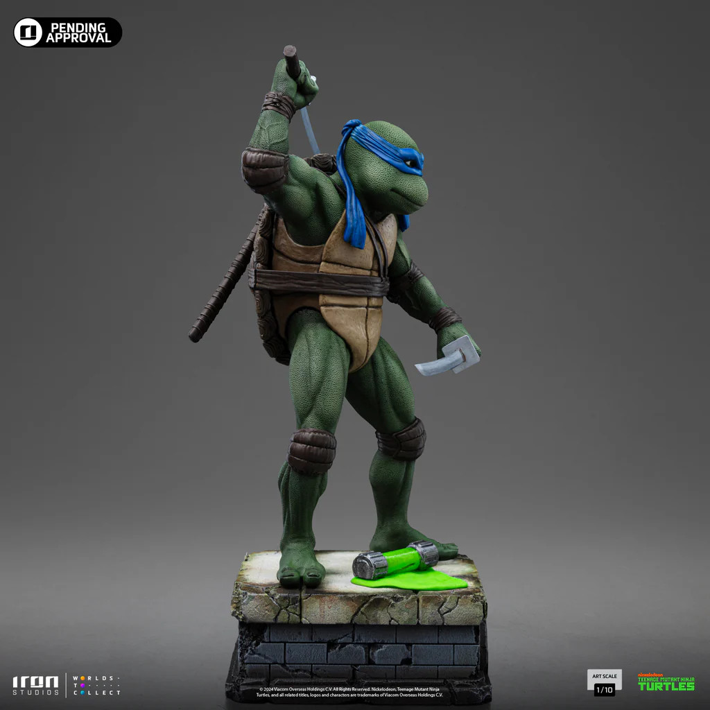 Iron Studios Teenage Mutant Ninja Turtles (1990) Leonardo 1:10 Art ...