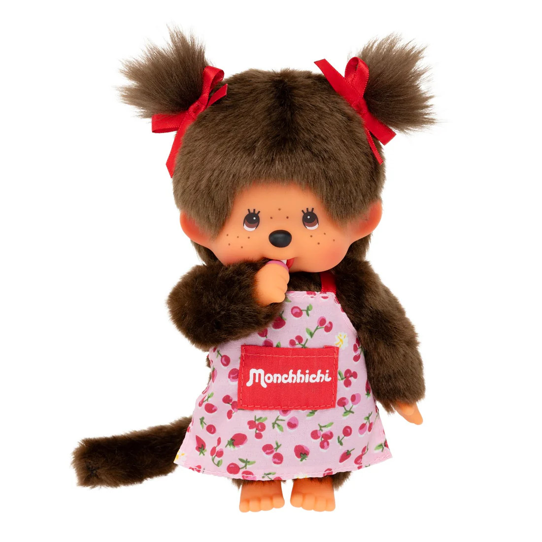 Monchhichi Girl Flower Apron Plush Doll