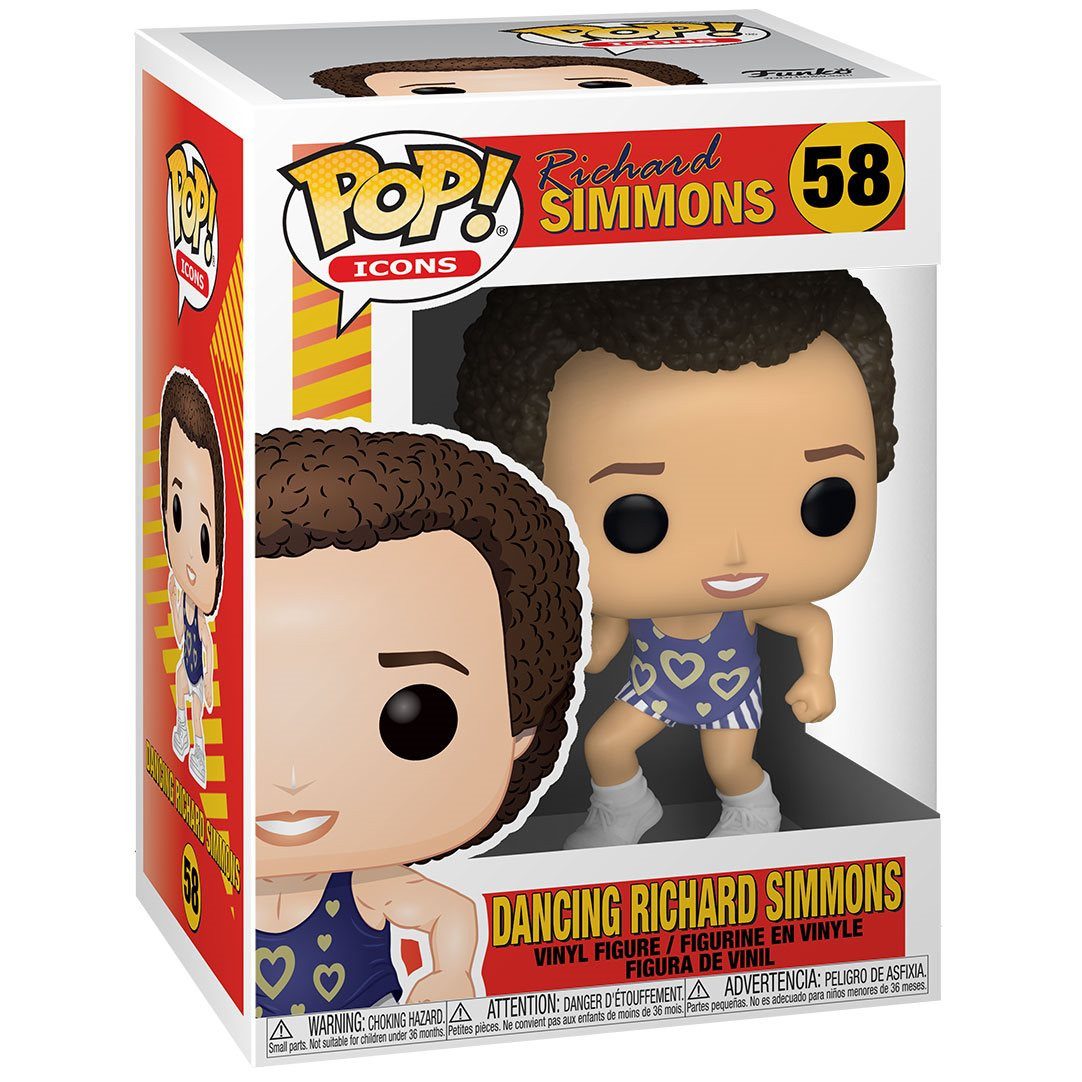 Funko Dancing Richard Simmons POP! Vinyl Figure - Buy at Not Just Toyz