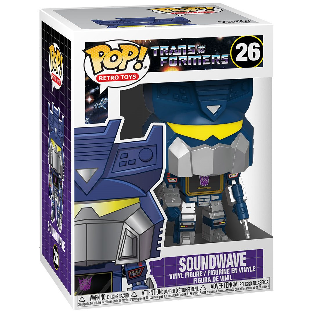 Funko Transformers Soundwave Pop! Vinyl Figure - Buy at Not Just Toyz