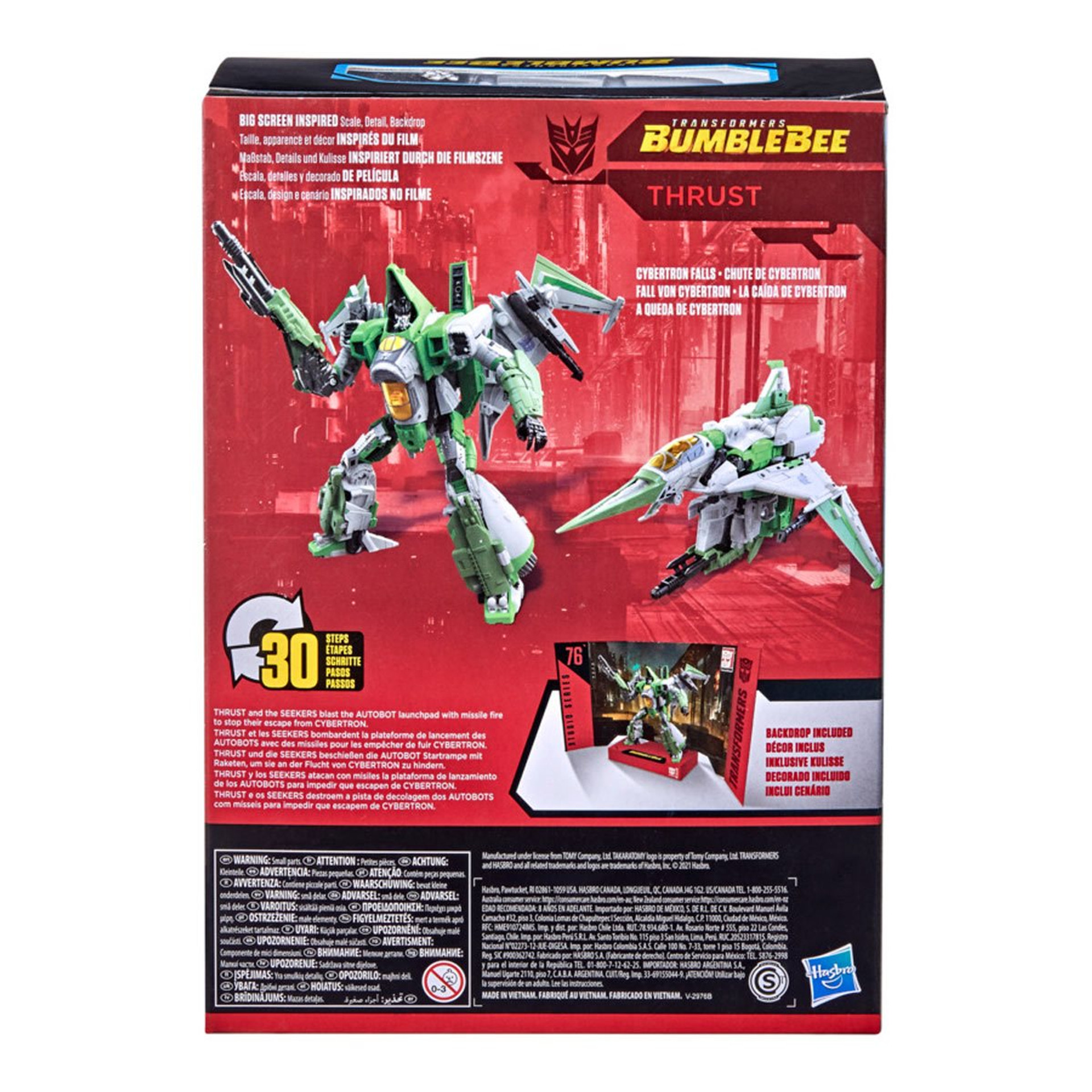 Transformers Studio Series Voyager Transformers: Bumblebee Thrust - Buy ...