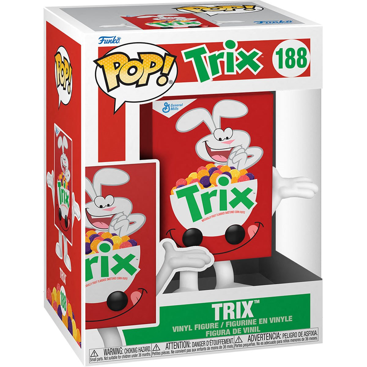 Funko General Mills Trix Cereal Box Pop! Plush - Buy at Not Just Toyz