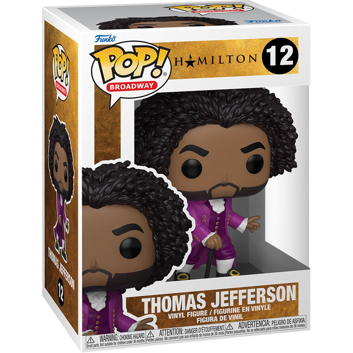 Funko Hamilton Thomas Jefferson Pop! Vinyl Figure - Buy at Not Just Toyz