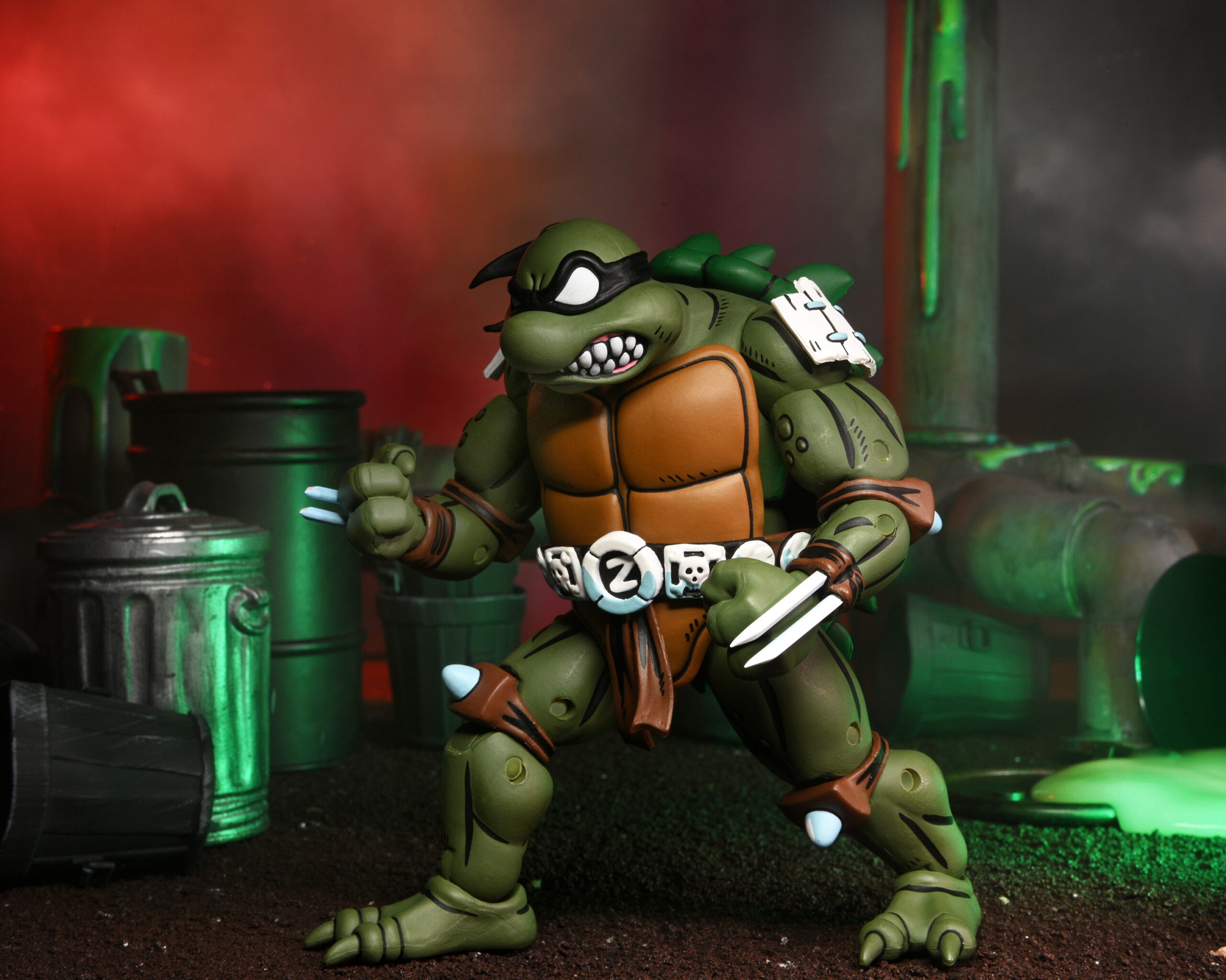NECA Teenage Mutant Ninja Turtles Archie Comics Slash 7-Inch Scale ...