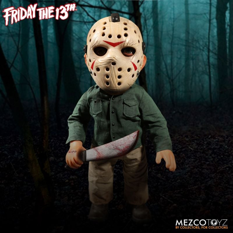 Mezco Toyz Friday the 13th Jason Voorhees with Sound 15-Inch Mega-Scale ...