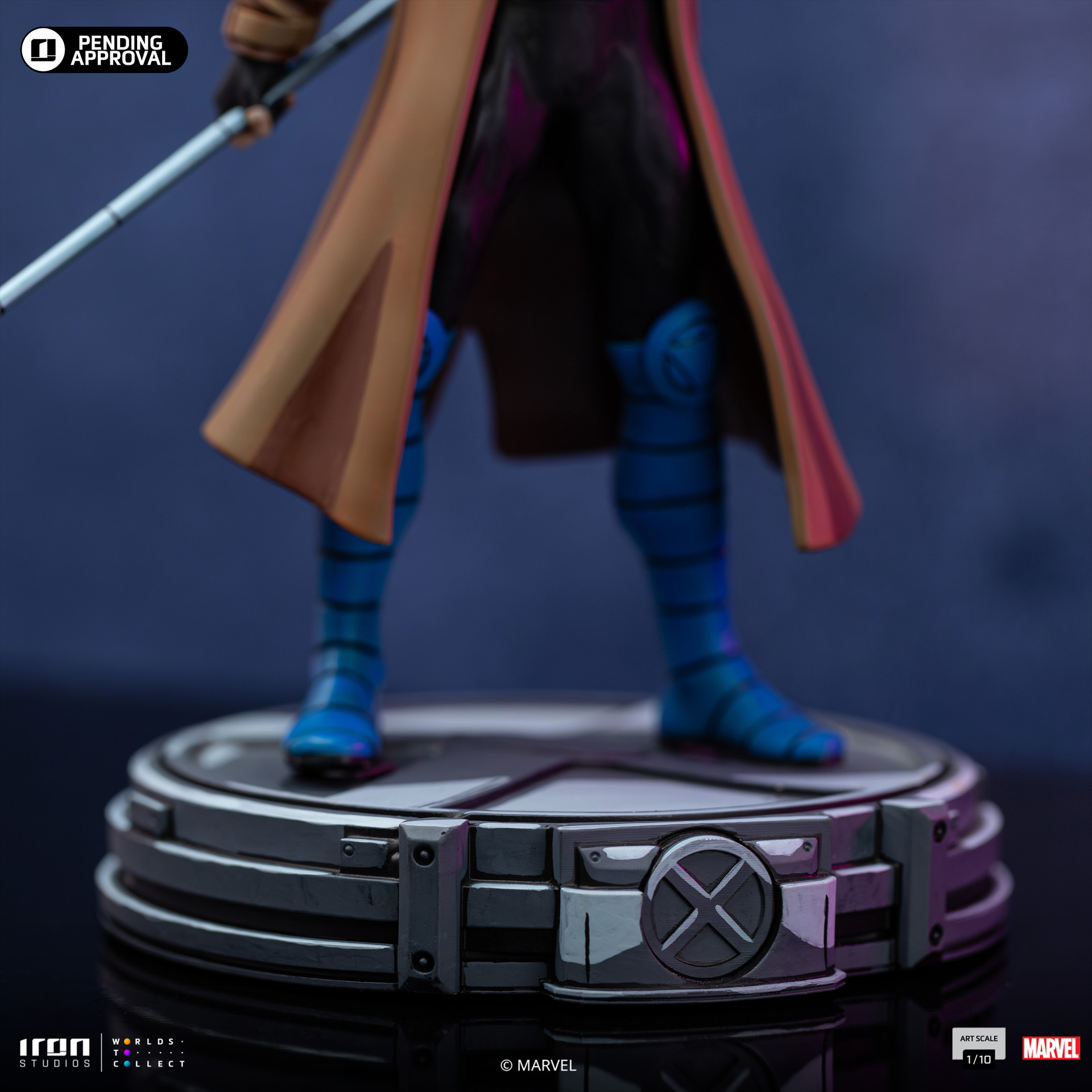 Iron Studios X-Men 97 Gambit Limited Edition Art Scale 1/10 Statue ...