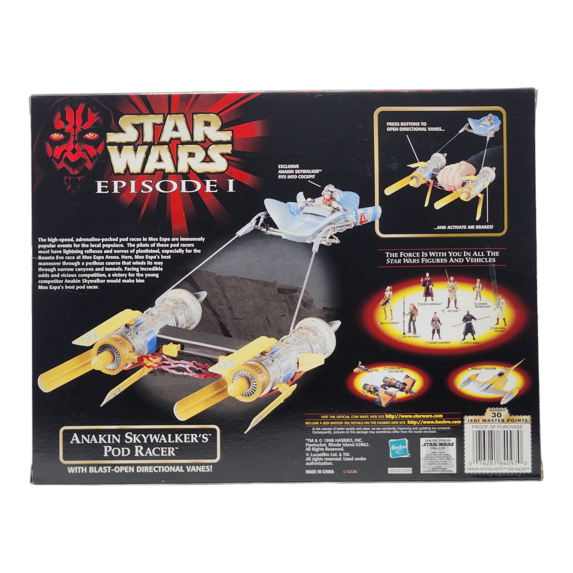 Hasbro Star Wars Episode 1 Anakin Skywalker's Pod Racer - Vehicle Set